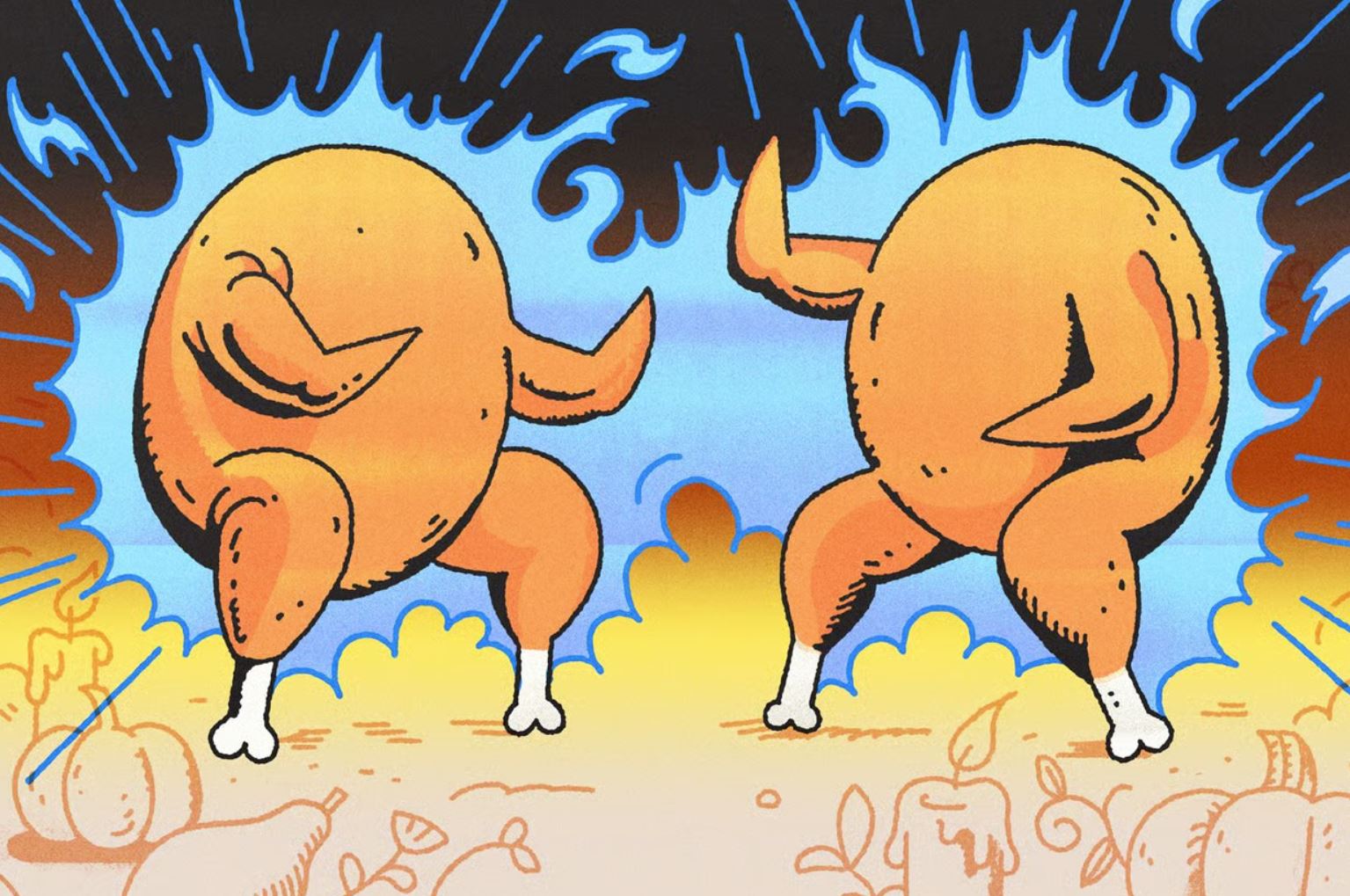 EEUU: las grandes superficies bajan el precio del pavo para el "Día de ...